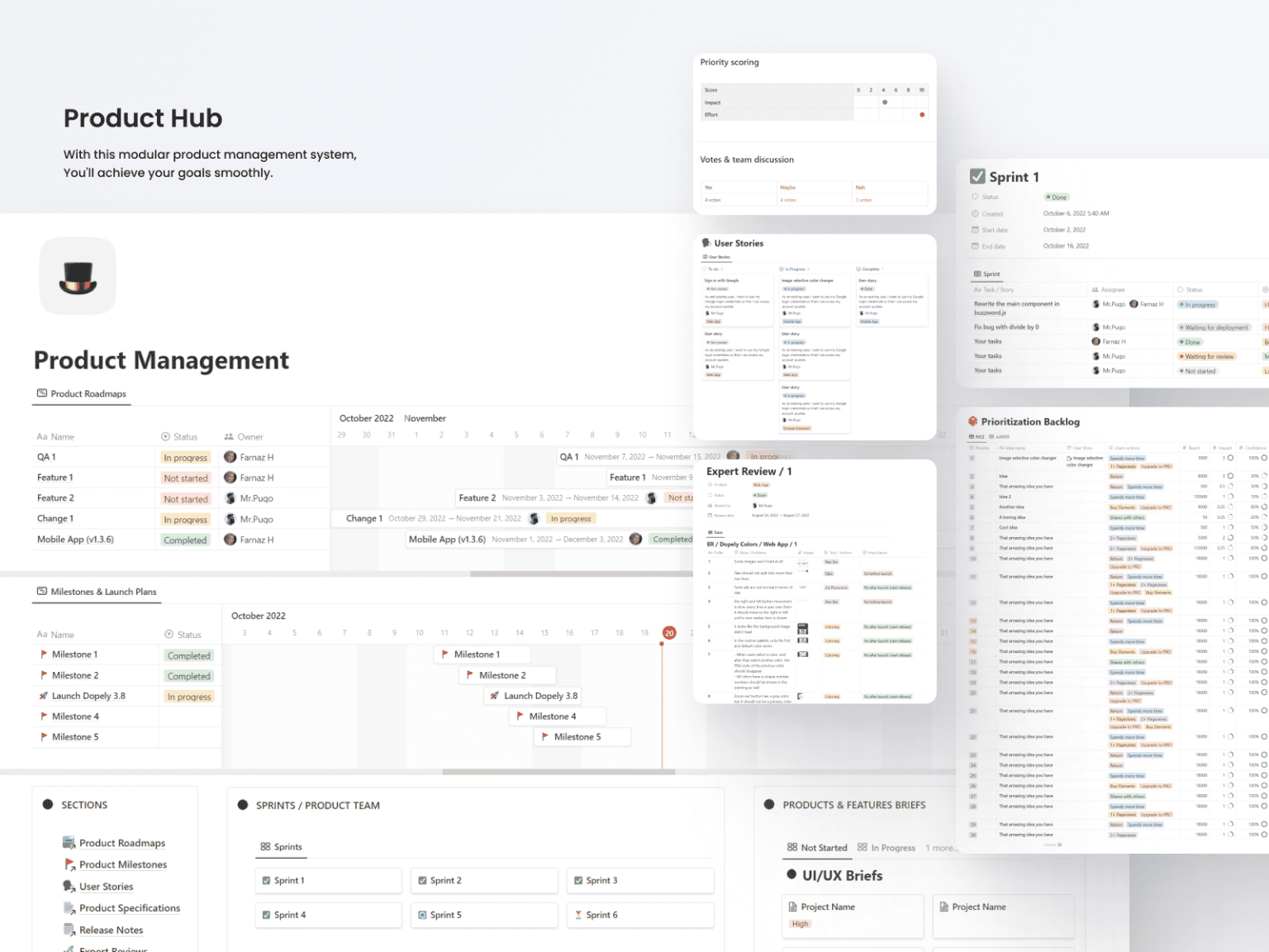 Notion Business Hub - Manage Your Entire Business with Notion - Simplifying Life, Productivity ...