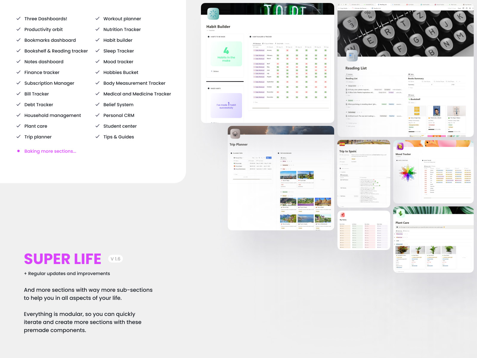 Unlock Your Supercharged Life with the Super Life Notion Template ...