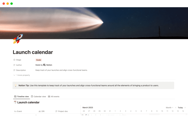 10+ Best & Free Notion Startup Templates - Simplifying Life ...